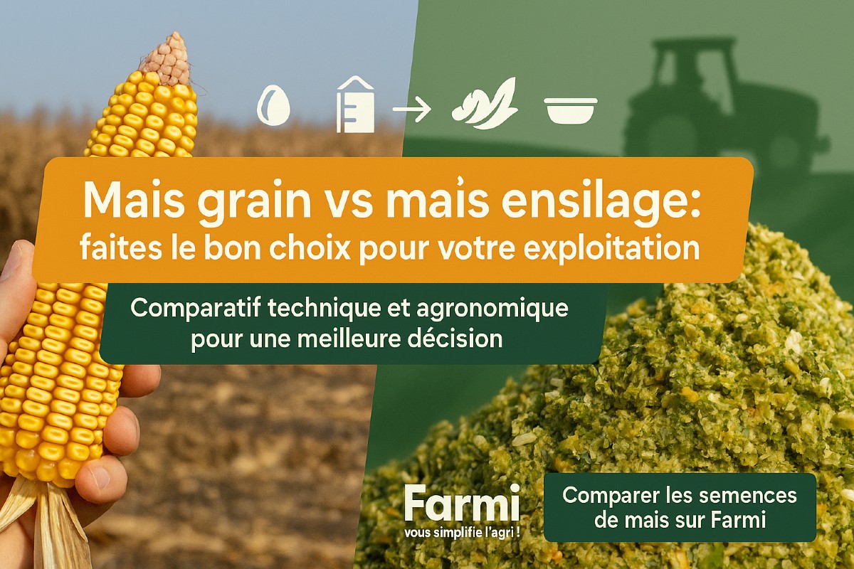 Maïs grain vs maïs ensilage : quelles différences pour votre ...